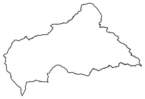 Central African Republic Map Gis Geography