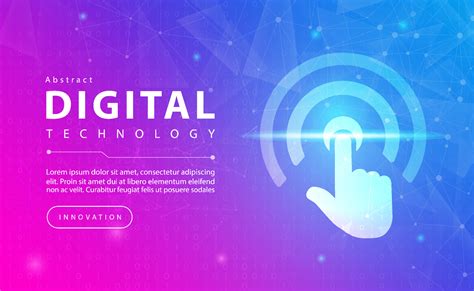 Technology Fingerprint Scanner Security Abstract Background Concept