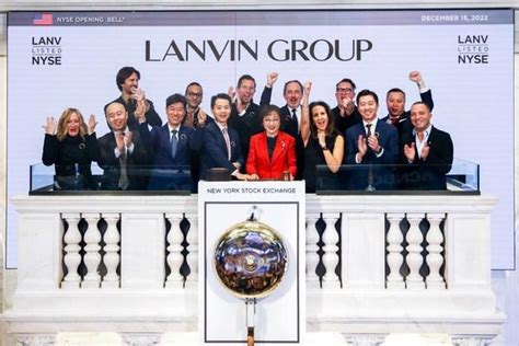 Lanvin Group（复朗集团）以交易代码lanv正式登陆纽交所 知乎