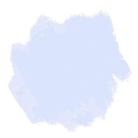 Una Mancha Azul De Pintura Sin Fondo Pincelada Vectorial Vector Premium