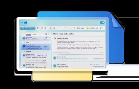 A Screenshot Of A Desktop Displaying An Outlook Inbox
