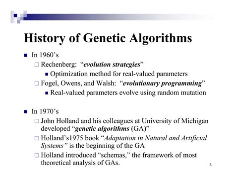 Genetic Algorithm In Artificial Intelligence With Example Ppt