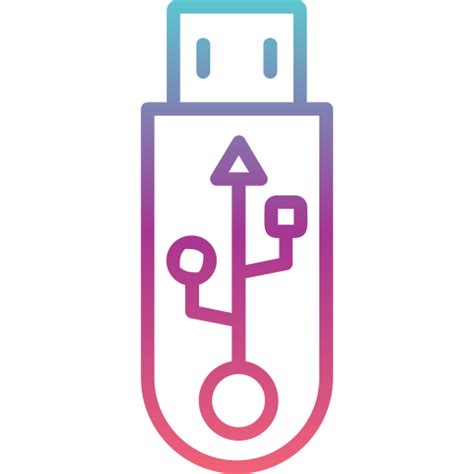 Usb Generic Gradient Icon