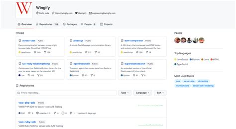 Engineering Wingify Website