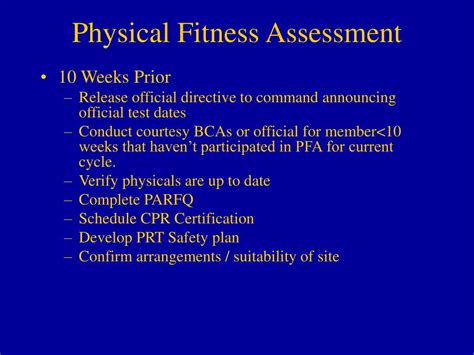 PPT PHYSICAL READINESS PROGRAM PowerPoint Presentation Free Download ID
