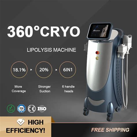360 Cryolipólisis Máquina De Congelación De Grasas Forma Su Cuerpo