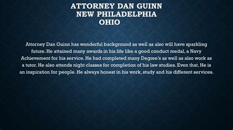 Ppt Attorney Dan Guinn Powerpoint Presentation Free Download Id