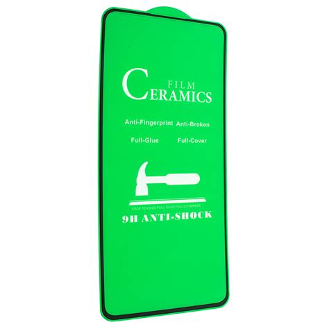 Ceramics Tecno Spark 6 Go защитное Anti Shock керамическая пленка глянец Full Glue Id