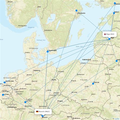Air Baltic Routes 2026 Interactive Map With All Flights Flight Routes