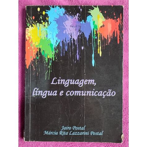 Livro Linguagem Língua E Comunicação Shopee Brasil