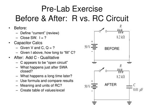 PPT Hands On RC Circuits PowerPoint Presentation Free Download ID
