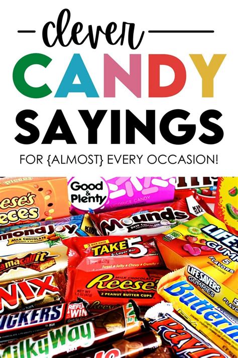 Free Candy Bar T Tags With Clever Candy Puns The Dating Divas