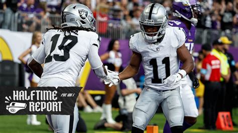 Halftime Report Raiders Come Out Hot In First Preseason Game Vs Vikings