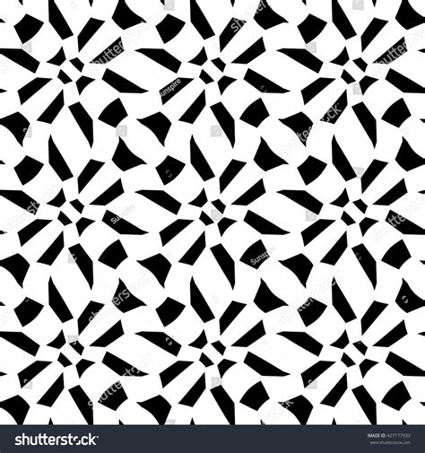 Vector Modern Abstract Geometry Psychadelic Pattern Stock Vector