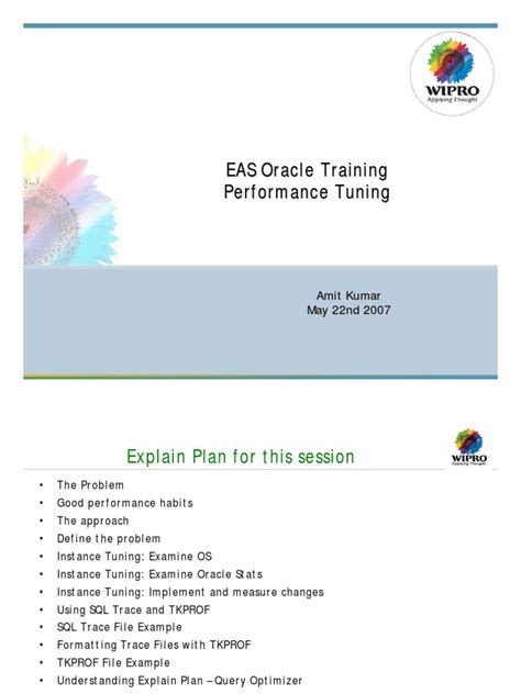 oracle performance tuning basic pdf pdf oracle database database