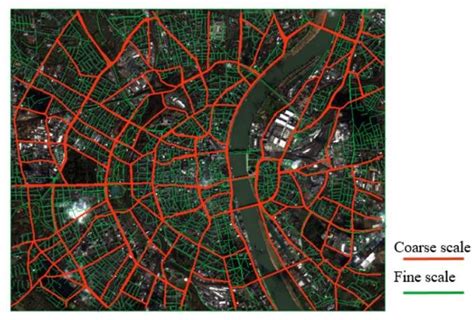 Coarse Scale And Fine Scale Segmentation Using Different Levels Of Roads Download Scientific
