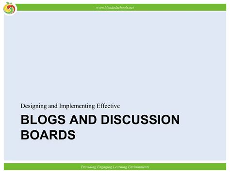 Designing And Implementing Discussion Activities PPT