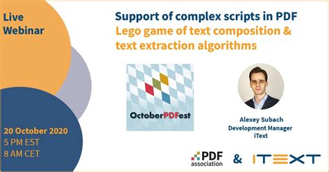 Itext On Linkedin Octoberpdfest