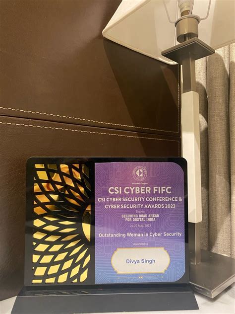 Infrastructure Cybersecurity Digitalindia Womenintech Awardwinning… Divya Singh