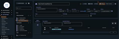 Debug And Record Mode Getting Started Suittest