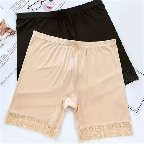Layered Lace Trim Tie Front Shorts Y2k Lantern Shorts For Spring