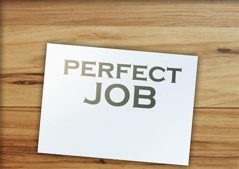 Premium Photo Word Writing Text Perfect Job On Page And Paper Dollar
