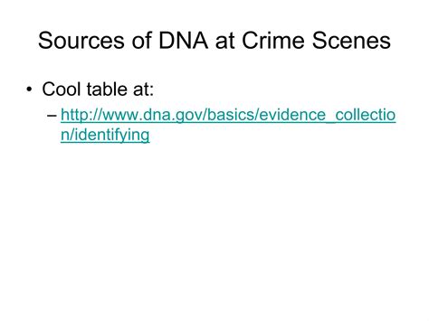 Dna In Forensics Pptx