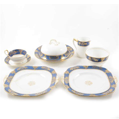 Lot 67 Aynsley Scala Pattern Part Teaset
