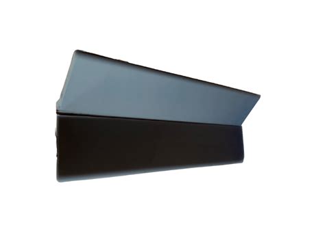 Planche De Rive Pvc Blanc Et Gris Escaffre Bois