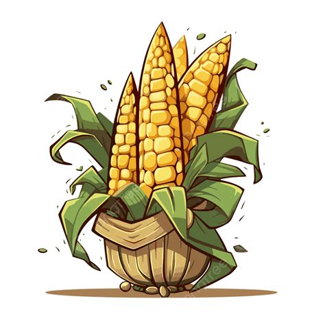 Corn Husk Drawing At Ava Ewers Blog