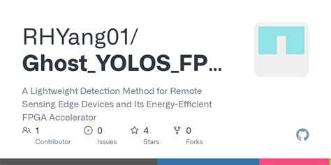 GitHub RHYang01 Ghost YOLOS FPGA A Lightweight Detection Method For