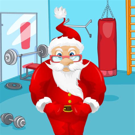 230 Buff Santa Stock Illustrations Royalty Free Vector Graphics
