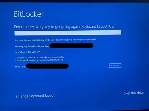 did not set up a bitlocker i logged into my microsoft account to look