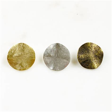 Matte Gold Button Etsy