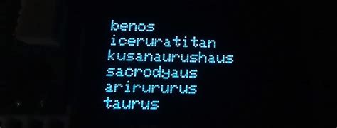 Generating Dinosaur 🦕 Names In Circuitpython Using Markov Chains R