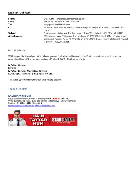 Fillable Online 34 Scl Environmental Statement Fy20 21 Pdf Fax Email