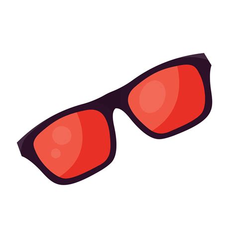 Sunglasses Isolated Cartoon Icon 19038994 Png