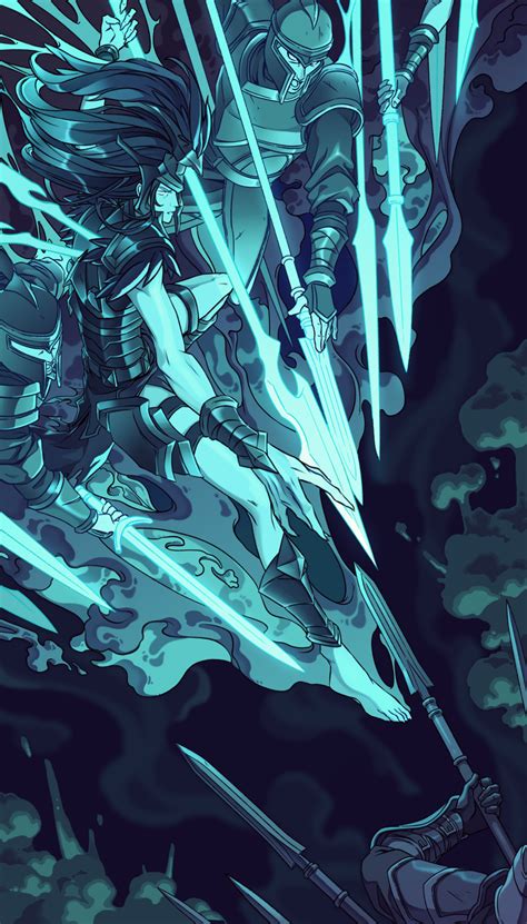 Kalista League Of Legends Drawn By Wenny02 Danbooru