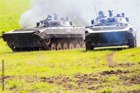 Ostrava Czech Republic 2022 09 15 The BMP 2 Is An Amphibious Infantry