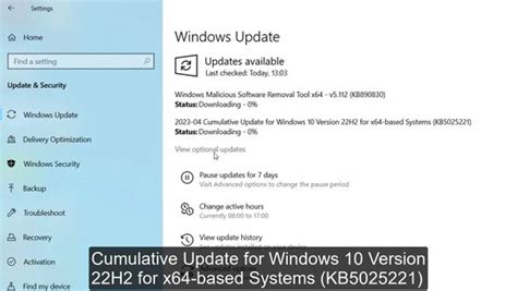2023 02 Cumulative Update For Windows 10 Version 22h2 For X64 Based