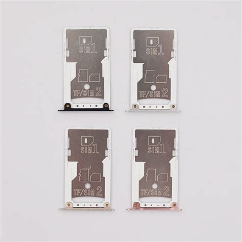 Free Shipping Sim Card Slot For Xiaomi Redmi Note X Inch Sim Slot Adapter Replacement Phone