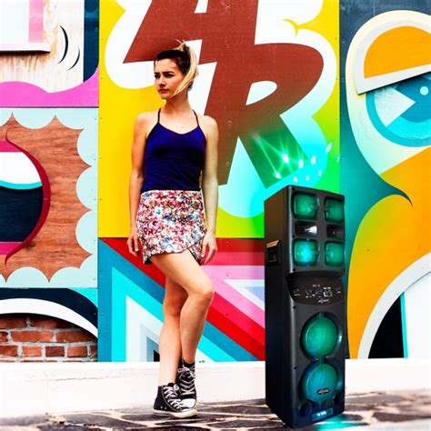Bluetooth Loud Party Speaker 6 Speakers 4900 Watt Power Axess Usa