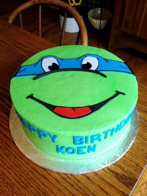 Teenage Mutant Ninja Turtles Birthday Cake Artofit