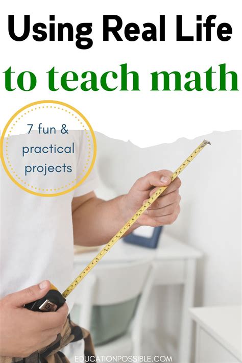 Real Life Math Projects For Middle School