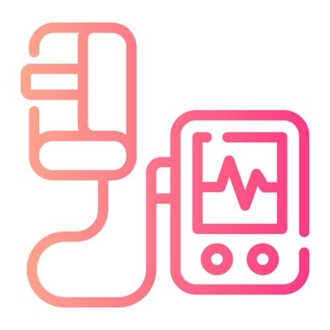 Tensiometer Generic Gradient Outline Icon
