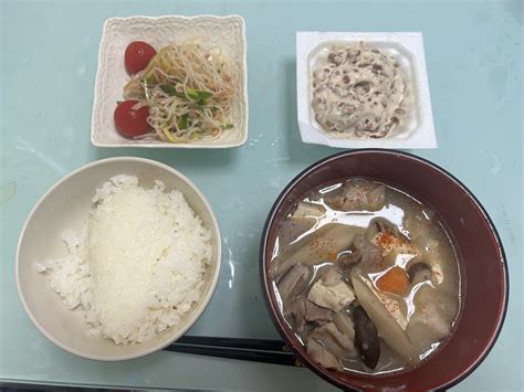朝食は納豆と豚汁 偶然の多い出会い