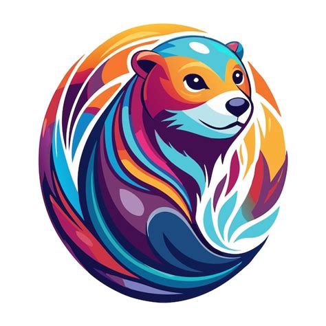 Premium Vector Animal Logo Sea Otter Vector