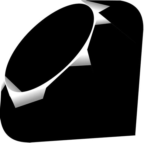 Ruby Logo Black And White Brands Logos