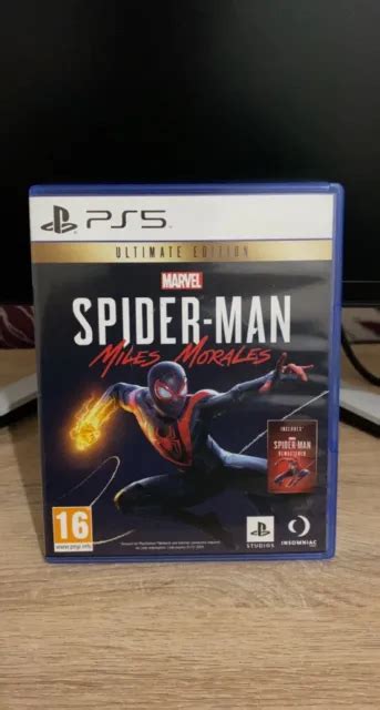 Spider Man Miles Morales Disc Ps5 2020 Remastered Code Has Been Used