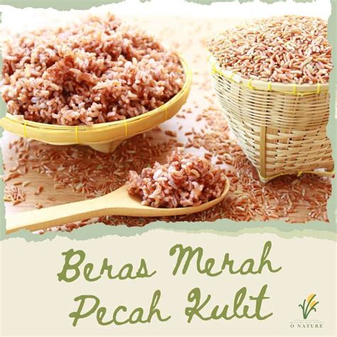Jual Beras Merah Pink Pulen Dan Lembut Pecah Kulit Kemasan Kg Di Seller Onature Sei